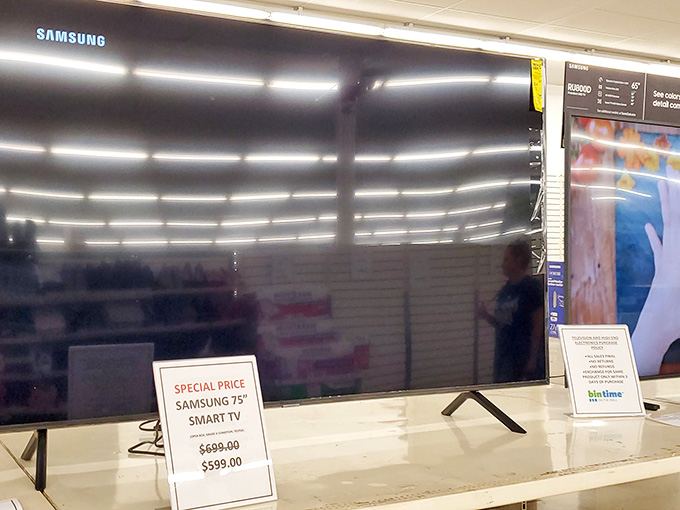 A 75-inch Samsung smart TV at these prices might just be the deal that finally convinces you to visit.