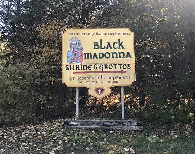 The entrance sign promises something special, and spoiler alert: it absolutely delivers on that promise.