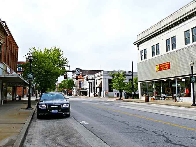 Main Street Boonville captures that perfect small-town vibe where every building tells a story worth hearing.