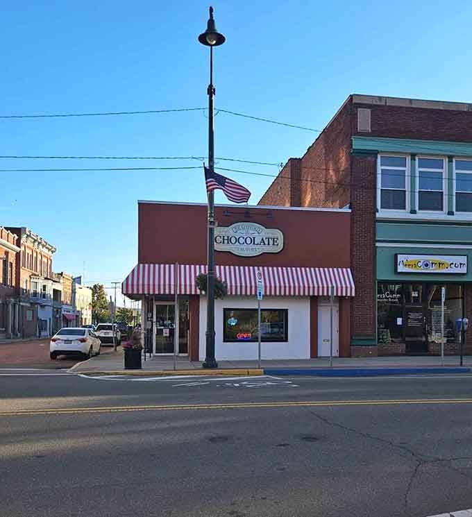 Sweet shops on Main Street because every good town needs a place to satisfy cravings and create memories.