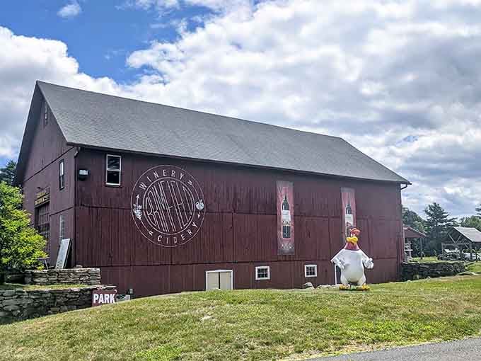 The local winery provides the perfect way to unwind after a long day of treasure hunting and haggling.