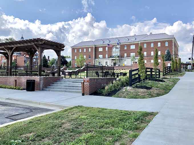 Burlington Commons offers a welcoming green space where community gatherings feel natural and genuinely enjoyable.