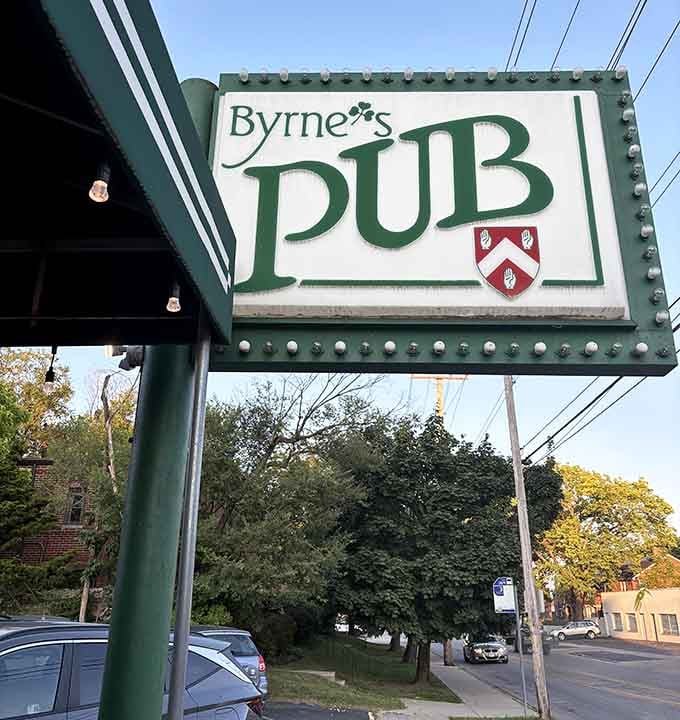 That classic pub sign with the family crest isn't just marking a location, it's promising an experience worth finding.