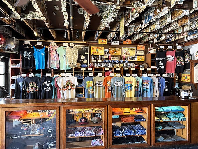 Take home a t-shirt so you can prove you actually visited Florida's most famously haunted drinking establishment