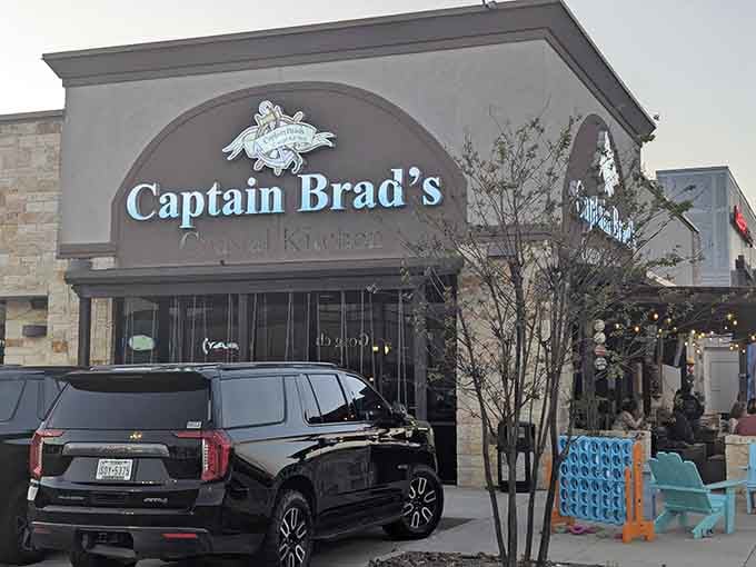 The Captain welcomes you home, or at least to the next best thing when the actual beach is too far away.