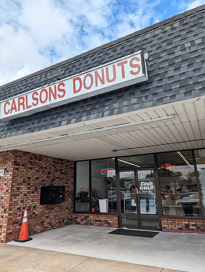 That "Cash Only" sign is a badge of honor, proving some things are worth the extra trip to the ATM.