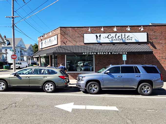 When cars line up outside a bakery like this, you know the locals have found something seriously special.
