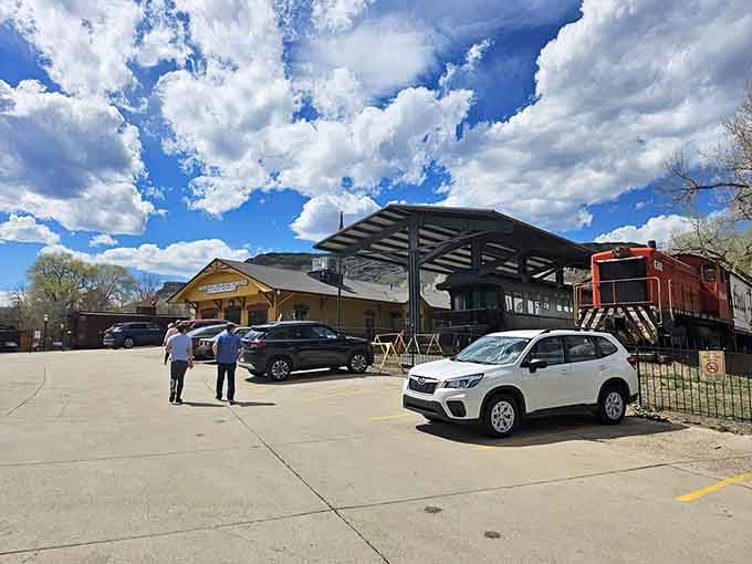 The museum grounds sprawl beneath Colorado skies, offering endless opportunities for discovery and wonder throughout.