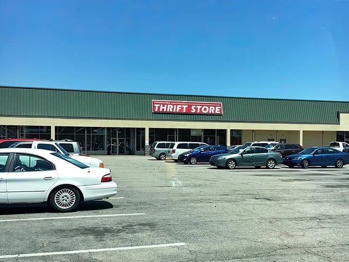 The packed parking lot tells you everything you need to know about North Charleston's worst-kept shopping secret.
