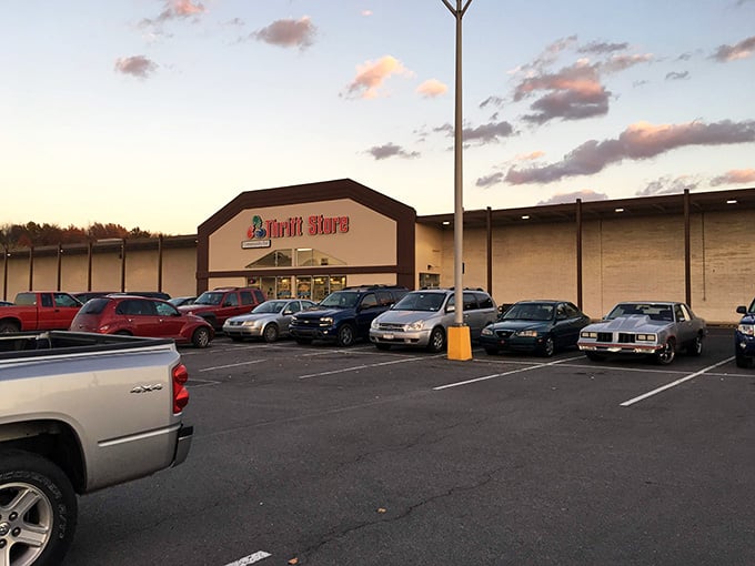 The parking lot fills up at sunset because smart shoppers know the best deals don't keep regular hours.