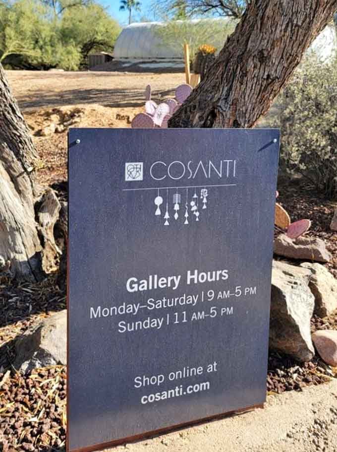 Plan your visit around these hours because missing this place would be a genuine Arizona tragedy.