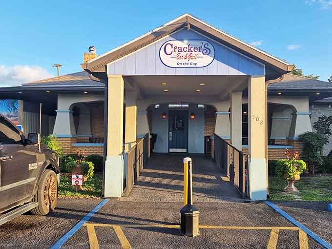 Cracker's Bar, Grill and Tiki delivers casual waterfront dining where flip-flops are formal wear and nobody judges.