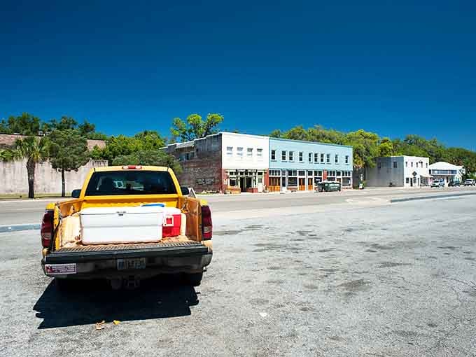 Downtown streets where pickup trucks feel more at home than luxury SUVs, and that's exactly how it should be, honestly.