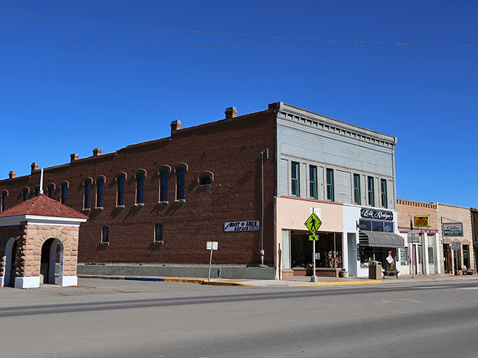 Downtown Del Norte's streetscape delivers that rare combination of authentic history and actual functioning businesses still serving the community.