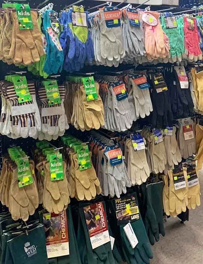 Work gloves for every task imaginable, all priced like they're practically giving them away free.