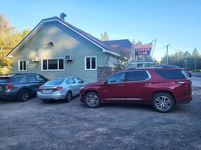 A full parking lot is always the best restaurant review you'll ever need to trust completely.