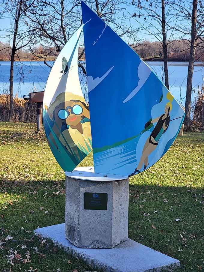 Public art installations add whimsy to the waterfront, because parks should surprise and delight in equal measure.