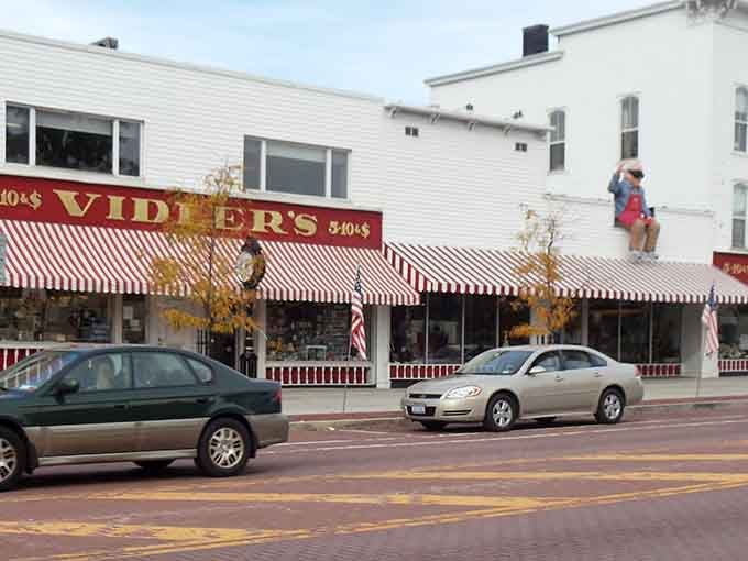 Vidler's iconic storefront proves that some things get better with age, unlike your knees and back.