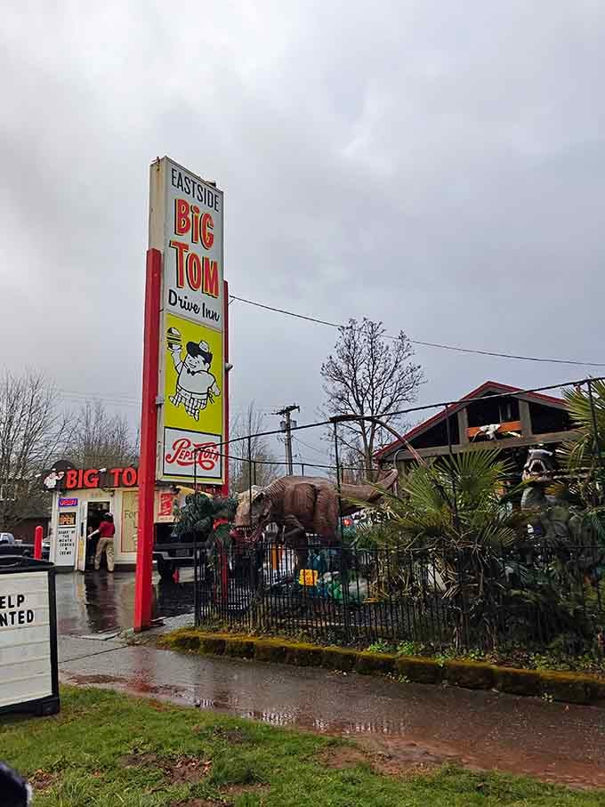 The sign promises big things, and spoiler alert: it absolutely delivers on every single word.