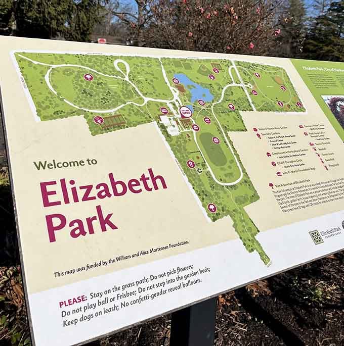 This map shows you where to wander, though getting delightfully lost is half the fun here.