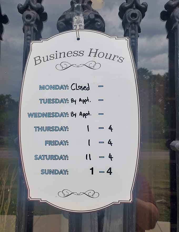 Limited hours mean you'll need to plan ahead, but the free admission makes scheduling totally worth it.