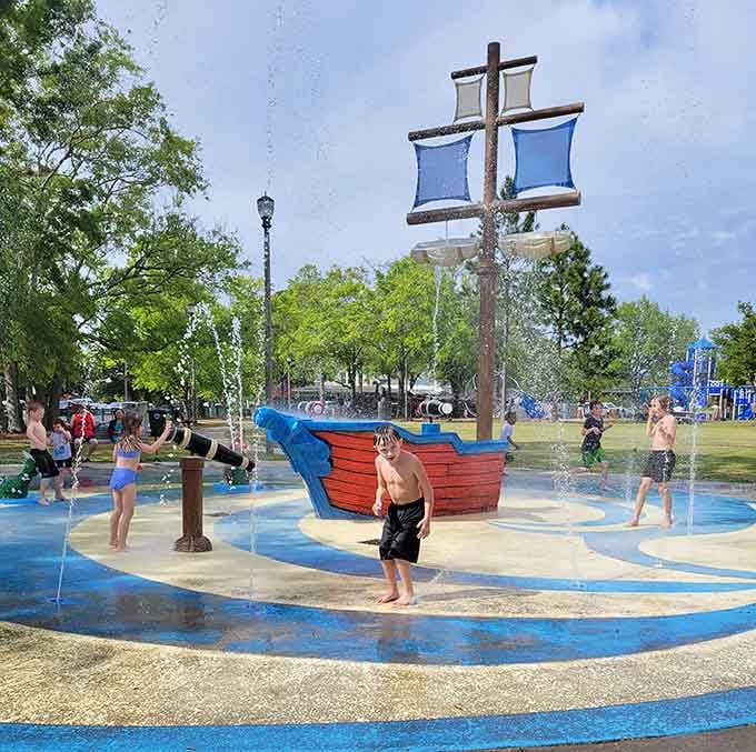 Where else can you battle pirates, dodge water jets, and create memories all before lunchtime?