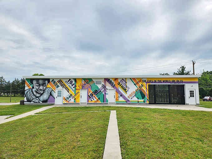 The Moton Museum's powerful murals remind us that courage often begins in the most unexpected places.