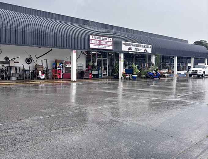 Rain or shine, the parking lot stays full of folks hunting their next perfect find.