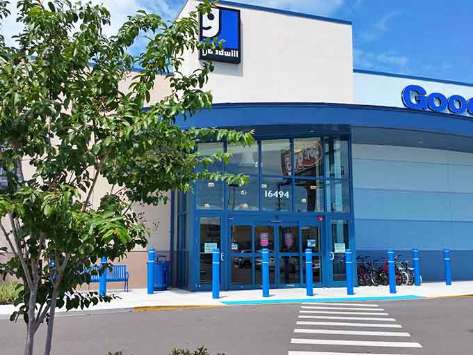 The exterior promises bargains, the interior delivers them, and your shopping cart becomes gloriously, wonderfully overstuffed every time.