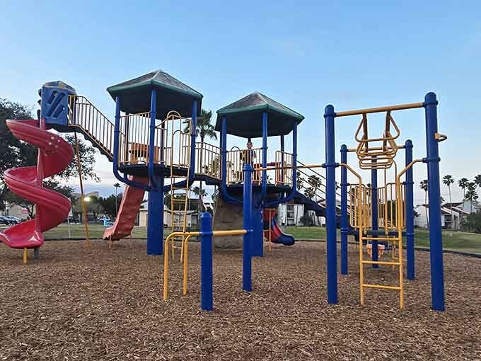 McKelvey Park's playground equipment proves that family-friendly amenities don't have to break the municipal budget or yours either.