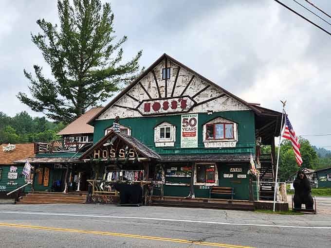 The building's character-packed facade promises adventures inside that your credit card might not be ready for.