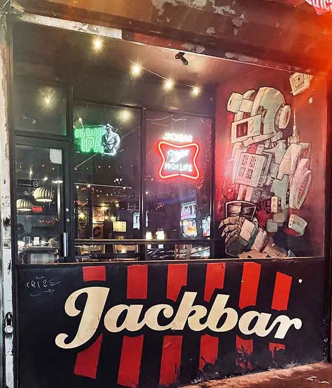 The storefront promises retro fun inside, where grown-ups can finally reclaim the childhood joy they've been missing.