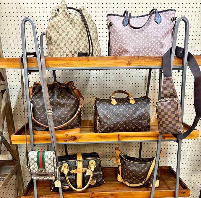 Designer bags with history, proving that good taste and good deals can absolutely coexist beautifully together.