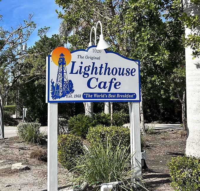 That sign doesn't lie &ndash; they've been serving "The World's Best Breakfast" since 1968 with good reason.