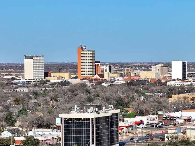 The modest skyline of a city that values substance over flash, where your dollar actually means something.