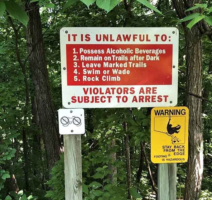 Park rules keep everyone safe and nature pristine, because even paradise needs a few sensible guidelines.
