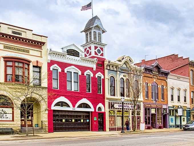 This is what Main Street America was supposed to look like before chain stores took over.