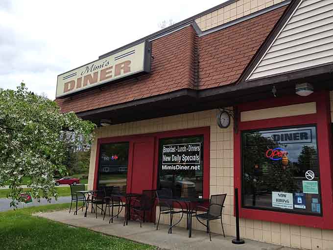 The kind of classic diner exterior that makes you slow down, pull over, and prepare for something special.