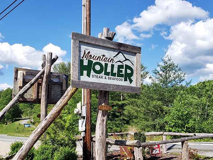 That roadside sign marking your destination feels like finding treasure at the end of a very scenic map.