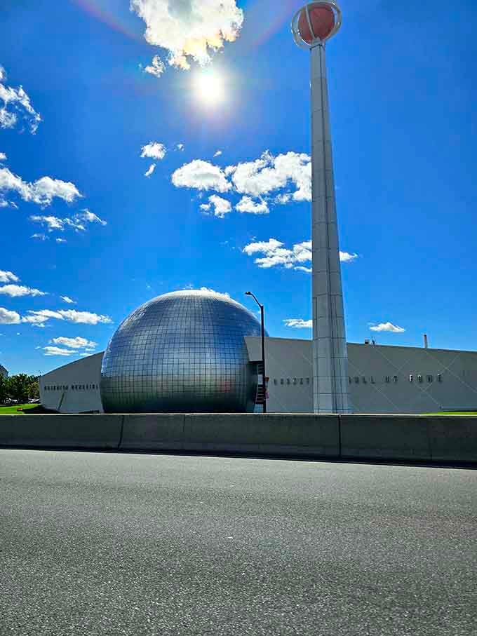 Driving past that towering basketball sculpture, you can't help but smile at Springfield's playful tribute to its heritage.