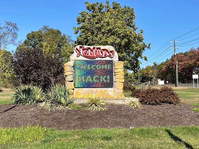 Even the outdoor signage radiates excitement, announcing that ordinary days are about to become extraordinary memories.