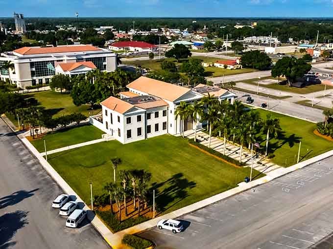 From above, you can see how this charming town sits perfectly positioned beside its magnificent lake.