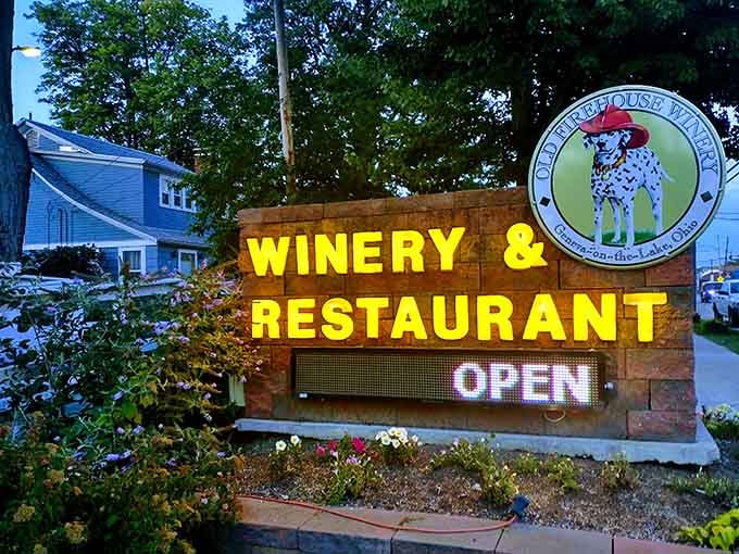 When the sign says "OPEN," you know exactly where your afternoon is headed, and it's going well.