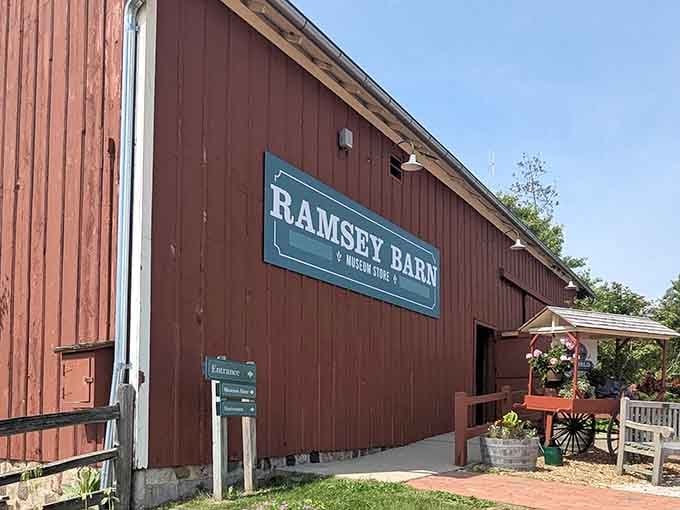 The Ramsey Barn houses museum treasures and gifts, where Wisconsin's agricultural heritage gets the respect it truly deserves.