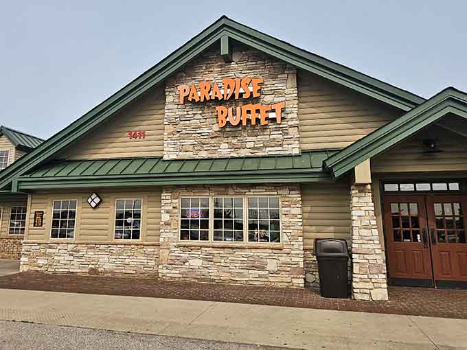 The exterior promises good things inside, and unlike most promises these days, this one delivers completely.