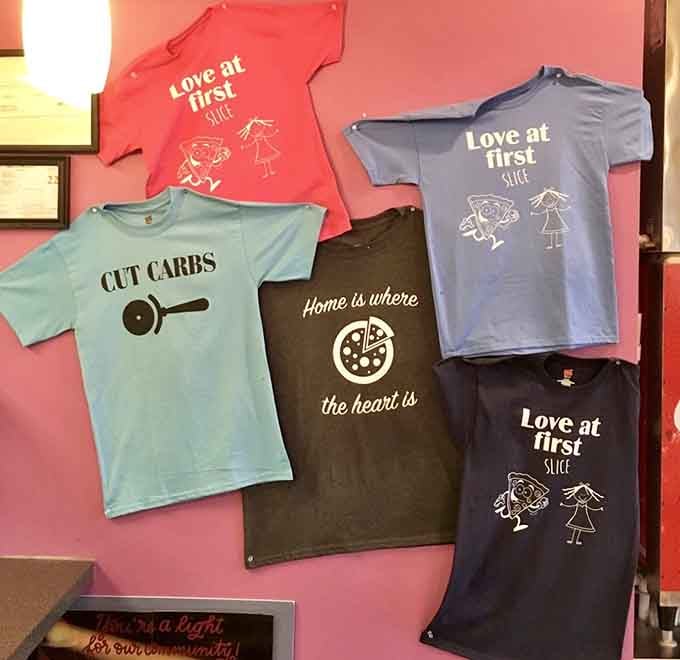 When a pizza place sells merchandise, you know they've earned the kind of loyalty that goes beyond just lunch.