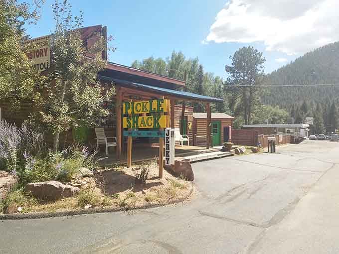Spotting that bright yellow sign from the highway feels like discovering buried treasure along your mountain route.