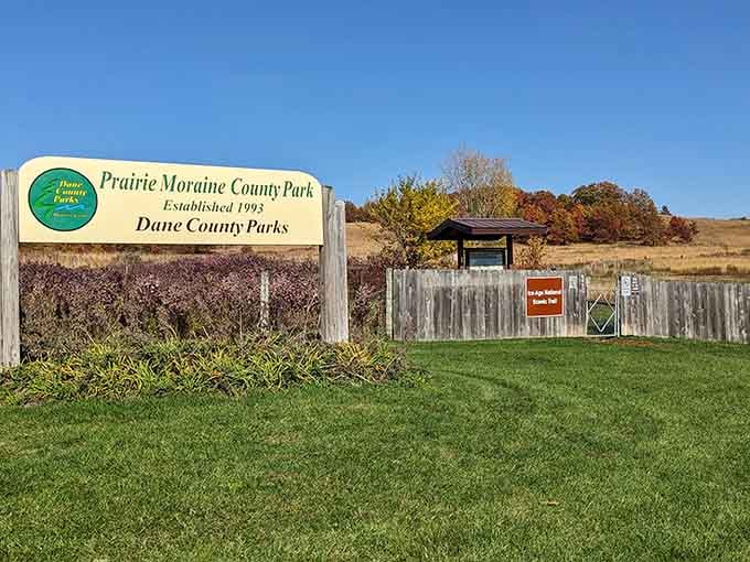 The unassuming entrance welcomes you to one of Dane County's best-kept secrets since 1995, no fanfare required.