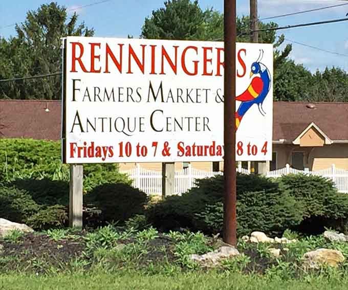 The sign says it all: your weekend plans just got a whole lot more interesting.