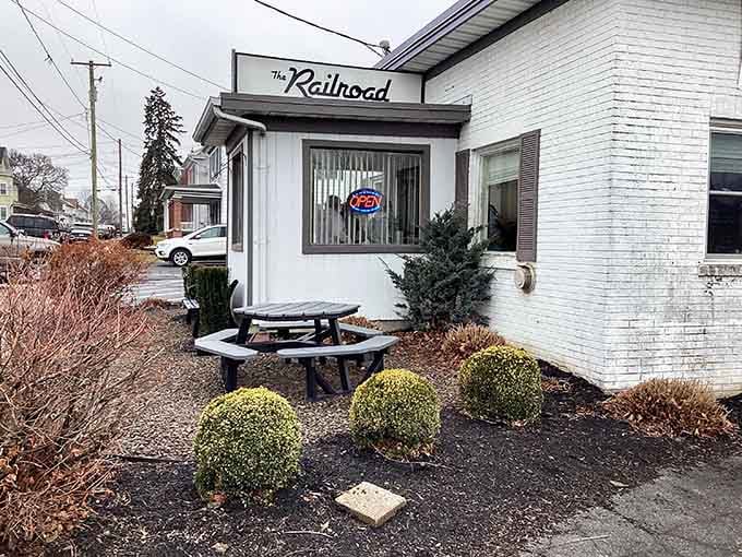 Even the outdoor seating area gets attention, because good weather deserves to be enjoyed with good food.